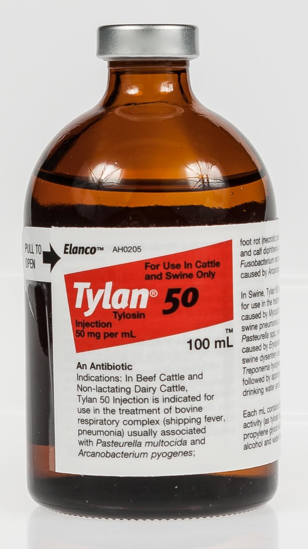 Tylan® 50 Injection, 100 ml | Santa Cruz Animal Health