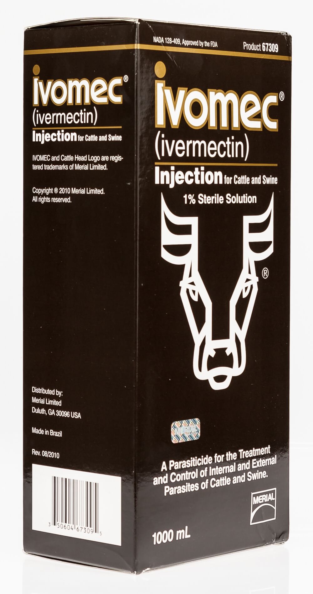 Ivomec® 1% Injection for Cattle and Swine | Santa Cruz Animal Health
