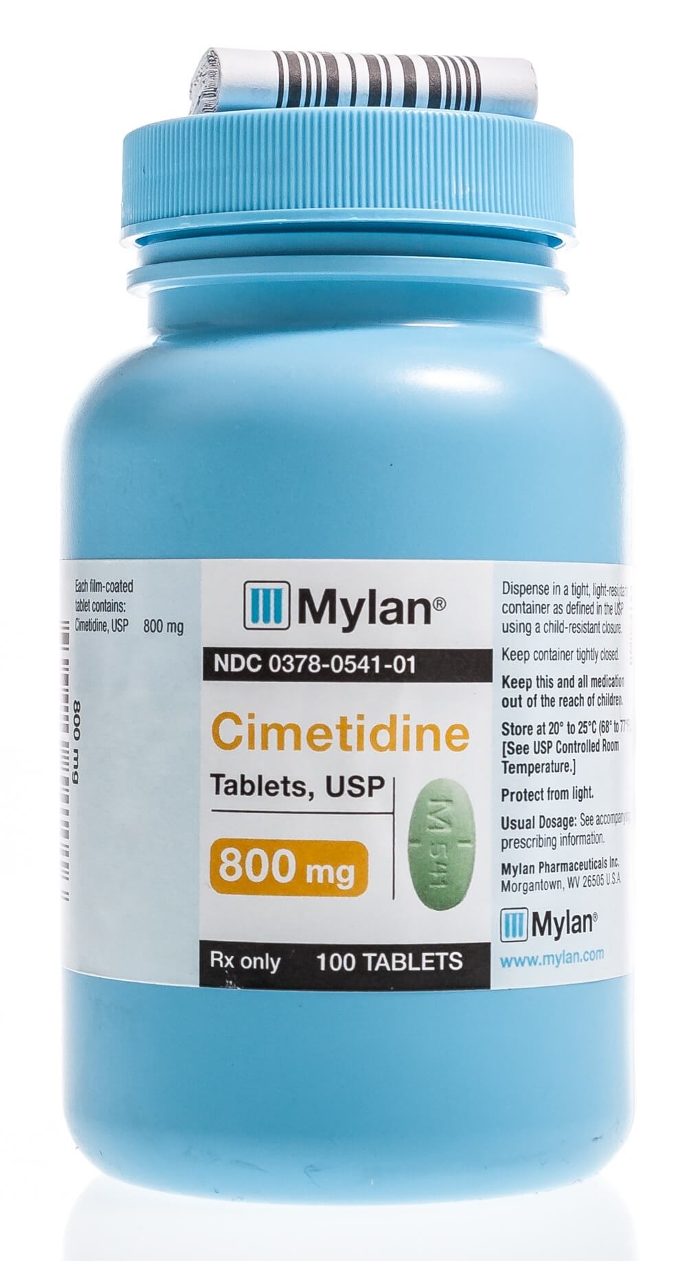 Cimetidine Tablets 800 mg, 100 ct | Santa Cruz Animal Health