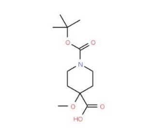 1-[(tert-butoxy)carbonyl]-4-methoxypiperidine-4-carboxylic acid | CAS ...