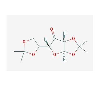 1,2:5,6-Di-O-isopropylidene-α-D-ribo-hexofuranose-3-ulose (mixture of ...