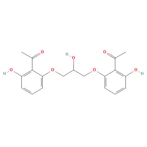 1,3-Bis(2-acetyl-3-hydroxyphenoxy)-2-hydroxypropane | CAS 16150-44-0 ...