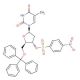 1-(3-O-Nosyl-5-O-trityl-2-deoxy--D-lyxofuranosyl)thymine: sc-213255...