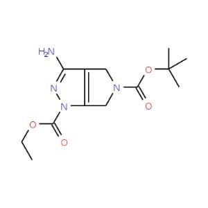 1-Ethyloxycarbonyl-5-Boc-3-amino-4,6-dihydro-pyrrolo[3,4-c]pyrazole ...