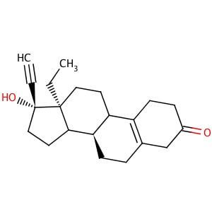 13-Ethyl-17-hydroxy-18,19-dinor-17α-pregn-5(10)-en-20-yn-3-one ...
