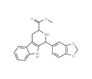(1R,3R)-Methyl-1,2,3,4-tetrahydro-1-(3,4-methylenedioxyphenyl)-9H-pyrido[3,4-b]indole-3 ...