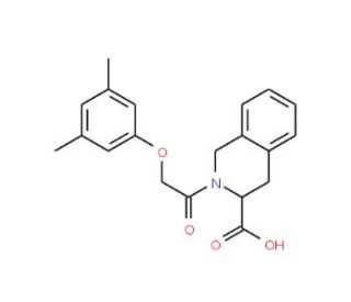 2-[(3,5-dimethylphenoxy)acetyl]-1,2,3,4-tetrahydroisoquinoline-3-carboxylic acid: sc-340679...