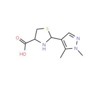 2-(1,5-Dimethyl-1H-pyrazol-4-yl)-1,3-thiazolidine-4-carboxylic acid | SCBT - Santa Cruz ...