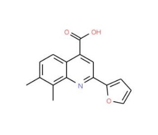 2-(2-furyl)-7,8-dimethylquinoline-4-carboxylic acid | SCBT - Santa Cruz ...
