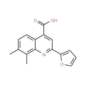 2-(2-furyl)-7,8-dimethylquinoline-4-carboxylic acid | SCBT - Santa Cruz ...