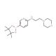 2-(2-Morpholinoethylamino)pyridine-5-boronic acid, pinacol ester | CAS ...