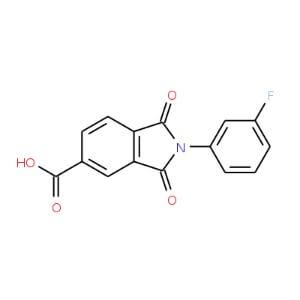 2-(3-Fluoro-phenyl)-1,3-dioxo-2,3-dihydro-1H-isoindole-5-carboxylic acid | SCBT - Santa Cruz ...