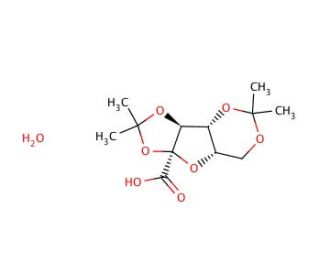 2,3:4,6-Di-O-isopropylidene-2-keto-L-gulonic acid monohydrate | CAS ...