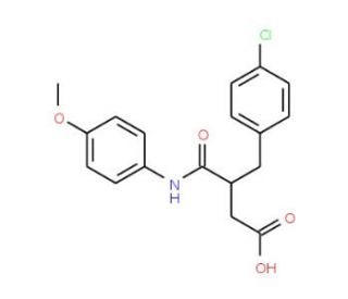 2-(4-Chlorobenzyl)-N-(4-methoxyphenyl)-succinamic acid | SCBT - Santa ...