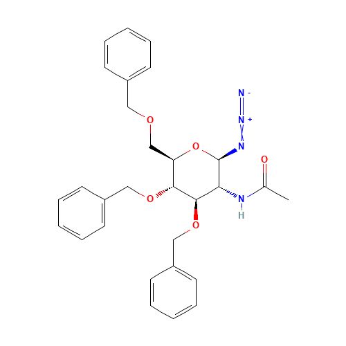 2-Acetamido-3,4,6-tri-O-benzyl-2-deoxy-β-D-glucopyranosyl azide, CAS ...