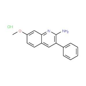 2-Amino-7-methoxy-3-phenylquinoline hydrochloride | CAS 1170220-26-4 ...