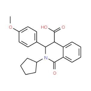 2-Cyclopentyl-3-(4-methoxyphenyl)-1-oxo-1,2,3,4-tetrahydro-4 ...