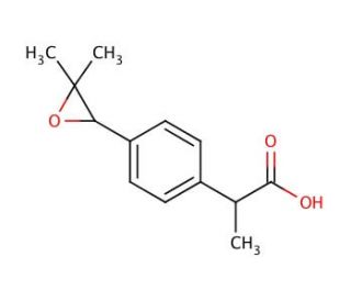 2-[p-(2-Methyl-1,2-epoxypropyl)phenyl]propionic Acid | CAS 75626-00-5 ...