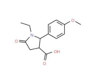 (2R,3R)-1-Ethyl-2-(4-methoxy-phenyl)-5-oxo-pyrrolidine-3-carboxylic acid | SCBT - Santa Cruz ...