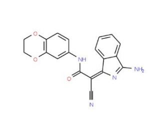 (2Z)-2-(3-amino-1H-isoindol-1-ylidene)-2-cyano-N-2,3-dihydro-1,4-benzodioxin-6-ylacetamide ...