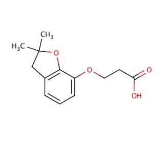 3-[(2,2-dimethyl-2,3-dihydro-1-benzofuran-7-yl)oxy]propanoic acid ...