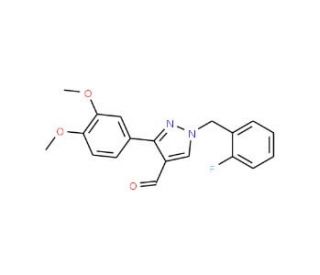 3-(3,4-Dimethoxyphenyl)-1-(2-fluorobenzyl)-1H-pyrazole-4-carbaldehyde | SCBT - Santa Cruz ...