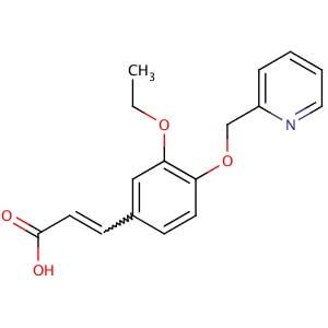 3-[3-ethoxy-4-(pyridin-2-ylmethoxy)phenyl]prop-2-enoic acid | SCBT ...