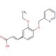 3-[3-ethoxy-4-(pyridin-2-ylmethoxy)phenyl]prop-2-enoic acid | SCBT ...