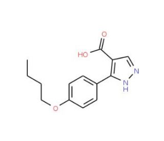 3-(4-Butoxyphenyl)-1H-pyrazole-4-carboxylic acid | SCBT - Santa Cruz Biotechnology
