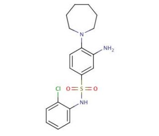 3-Amino-4-azepan-1-yl-N-(2-chloro-phenyl)-benzenesulfonamide | SCBT - Santa Cruz Biotechnology