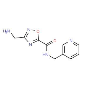3-(Aminomethyl)-N-(pyridin-3-ylmethyl)-1,2,4-oxadiazole-5-carboxamide | SCBT - Santa Cruz ...