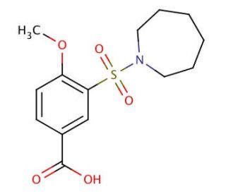 3-(Azepane-1-sulfonyl)-4-methoxy-benzoic acid: sc-345749...