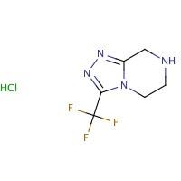 3-(Trifluoromethyl)-5,6,7,8-tetrahydro-[1,2,4]triazolo[4,3-a]pyrazine Hydrochloride | CAS 762240 ...