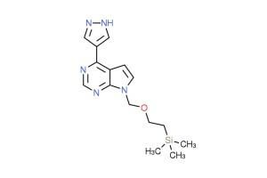4-(1H-Pyrazol-4-yl)-7-((2-(trimethylsilyl)ethoxy)-methyl)-7H-pyrrolo[2,3-d]pyrimidine | CAS ...