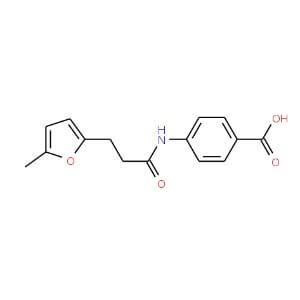 4-[3-(5-Methyl-furan-2-yl)-propionylamino]-benzoic acid | SCBT - Santa Cruz Biotechnology