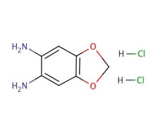 4,5-Methylenedioxy-1,2-phenylenediamine dihydrochloride | CAS 81864-15 ...