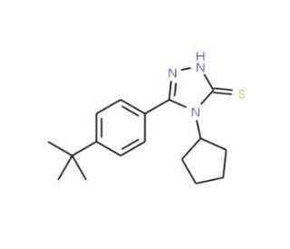 5-(4-tert-Butyl-phenyl)-4-cyclopentyl-4H-[1,2,4]triazole-3-thiol | SCBT ...