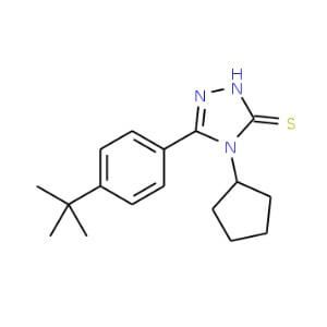 5-(4-tert-Butyl-phenyl)-4-cyclopentyl-4H-[1,2,4]triazole-3-thiol | SCBT ...