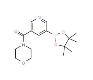 5-(Morpholine-4-carbonyl)pyridin-3-ylboronic acid pinacol ester | CAS ...