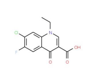 7-Chloro-1-ethyl-6-fluoro-1,4-dihydro-4-oxoquinoline-3-carboxylic acid | CAS 68077-26-9 | SCBT ...
