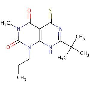 7-tert-butyl-5-mercapto-3-methyl-1-propylpyrimido[4,5-d]pyrimidine-2,4(1H,3H)-dione | SCBT ...