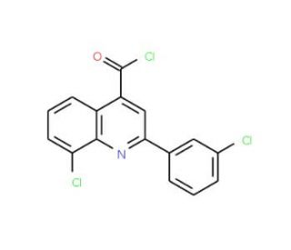 8-chloro-2-(3-chlorophenyl)quinoline-4-carbonyl chloride | SCBT - Santa ...