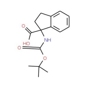 Boc-(R,S)-1-aminoindane-1-carboxylic acid | CAS 214139-26-1 | SCBT ...