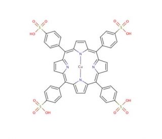 Cu(II) meso-Tetra(4-sulfonatophenyl) porphine, acid form | CAS 56047-84 ...