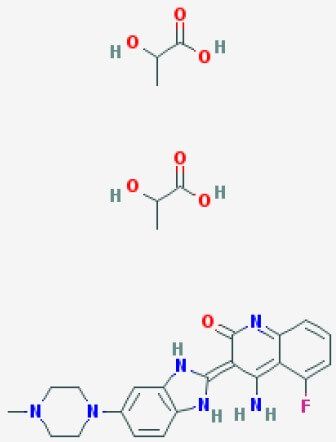 Dovitinib Dilactic acid | CAS 852433-84-2 | SCBT - Santa Cruz Biotechnology