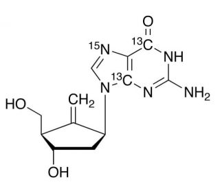 Entecavir-13C2,15N | CAS 1329796-53-3 | SCBT - Santa Cruz Biotechnology