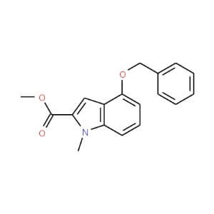 Methyl 4-(benzyloxy)-1-methyl-1H-indole-2-carboxylate | SCBT - Santa ...