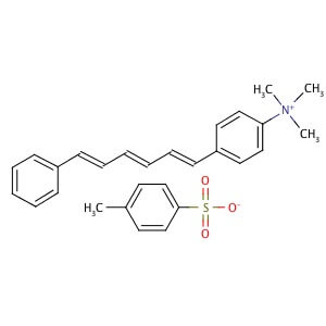 N,N,N-Trimethyl-4-(6-phenyl-1,3,5-hexatrien-1-yl)phenylammonium p ...