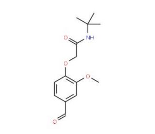 N-(tert-butyl)-2-(4-formyl-2-methoxyphenoxy)acetamide | SCBT - Santa Cruz Biotechnology