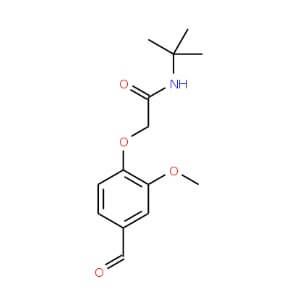 N-(tert-butyl)-2-(4-formyl-2-methoxyphenoxy)acetamide | SCBT - Santa Cruz Biotechnology